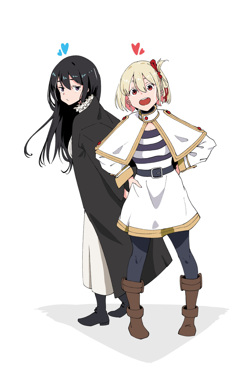 Safebooru - absurdres belt black hair blonde hair boots cosplay crossover fern (sousou no ...