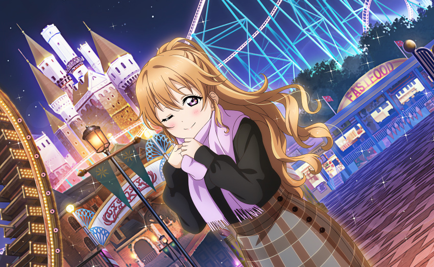 Safebooru - blush brown hair jacket konoe kanata long hair love live ...