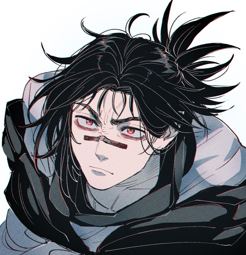 Safebooru - 1boy black hair black scarf brown eyes choso (jujutsu ...
