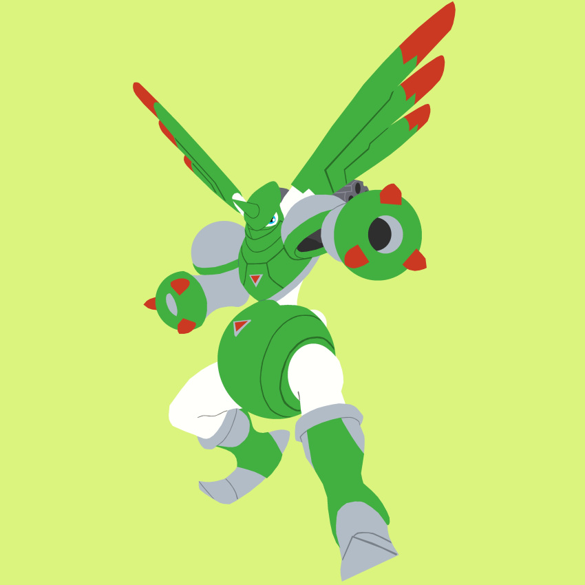 Safebooru - absurdres arm cannon armor blue eyes cannon digimon digimon ...