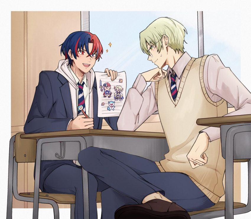 Safebooru - 2boys alear (fire emblem) alear (male) (fire emblem) alfred (fire emblem) alternate ...