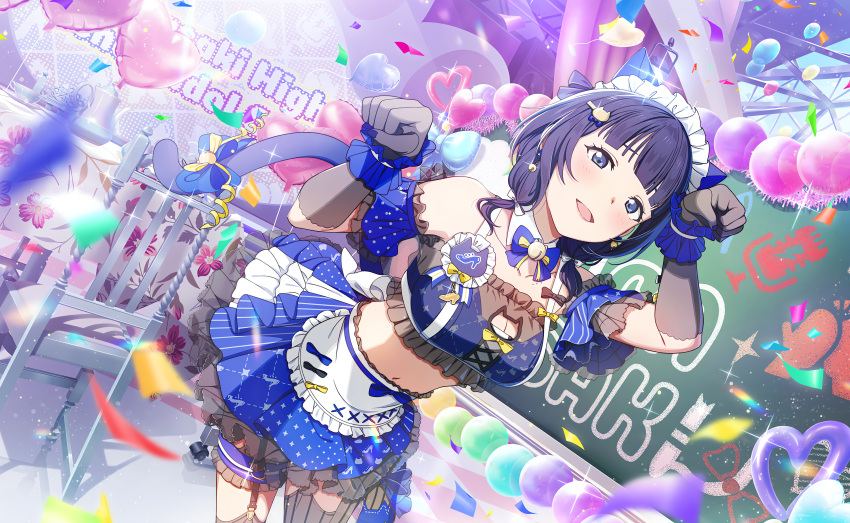 Safebooru - asaka karin blue eyes blue hair blush dress love live! nijigasaki high school idol ...