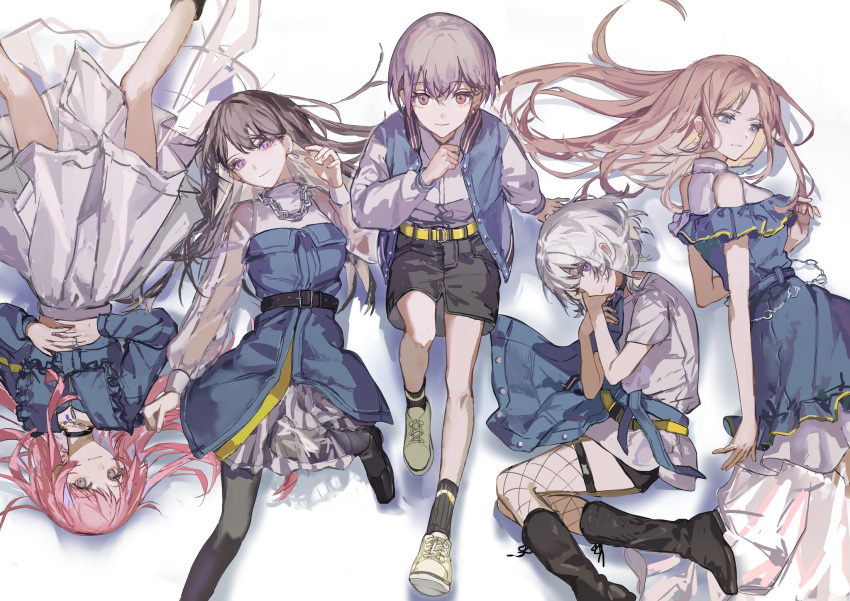 Safebooru - 5girls bang dream! bang dream! it's mygo!!!!! black hair blue eyes brown hair ...