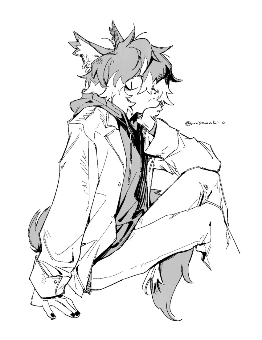 Safebooru - 1boy aak (arknights) alternate costume arknights artist ...