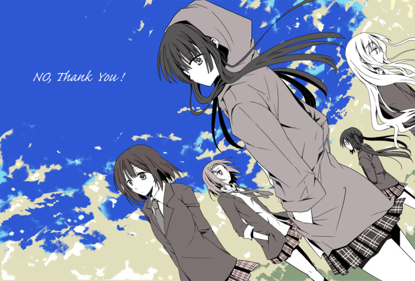 Safebooru - akiyama mio dutch angle haruna hisui hirasawa yui hoodie k ...