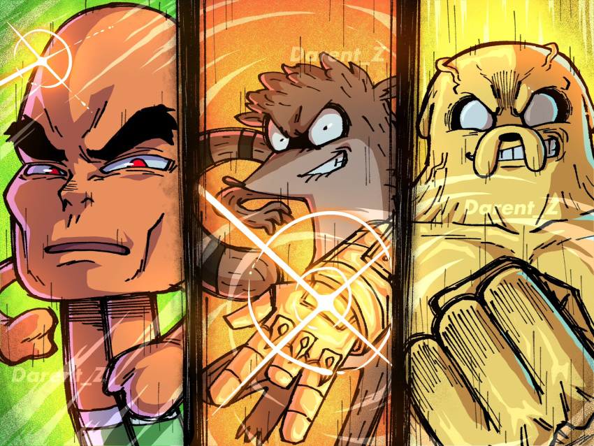 Safebooru - 3boys adventure time artist name biting own lip black eyes ...