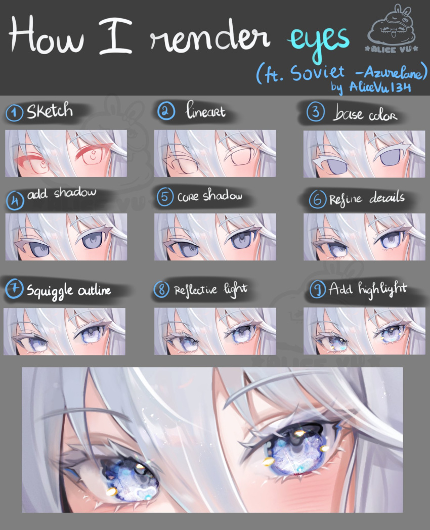 Safebooru - 1girl alice vu artist name azur lane blue eyes blush colored eyelashes english text ...