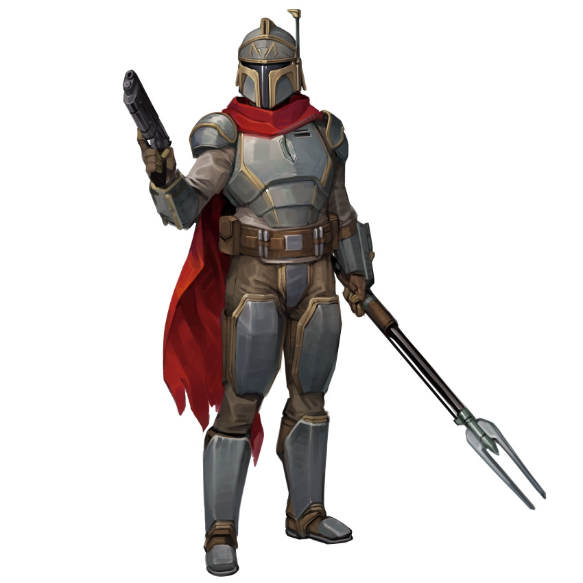 Safebooru - 1boy armor belt belt pouch brown belt cape dual persona ...