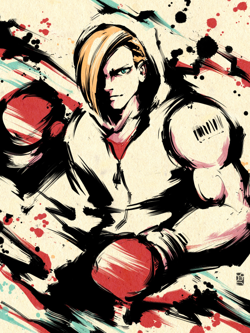 Safebooru - 1boy absurdres alternate costume asymmetrical hair barcode ...