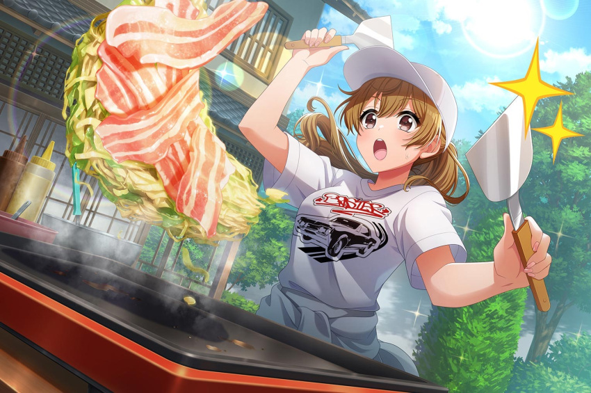 Safebooru - brown eyes brown hair d4dj dress long hair smile yamate kyouko | 5239162