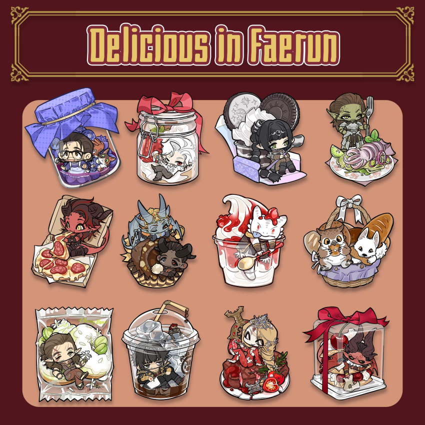 Safebooru - 5girls 6+boys astarion baldur's gate baldur's gate 3 basket ...