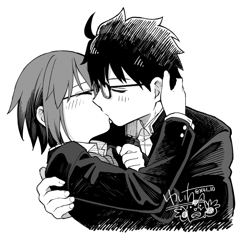 Safebooru - 1boy 1girl absurdres ahoge blush bow bowtie buttons carrying carrying person ciel ...