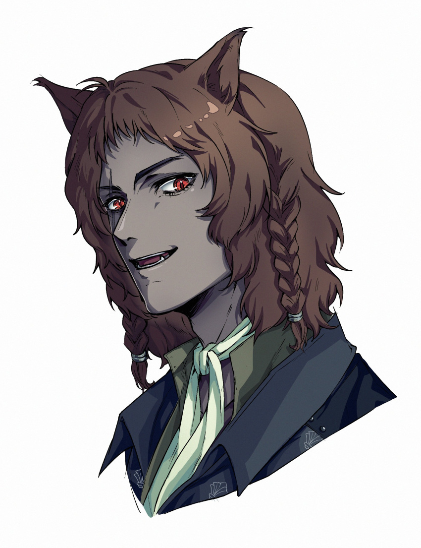 Safebooru - 1boy absurdres animal ears basilio (metaphor: refantazio ...