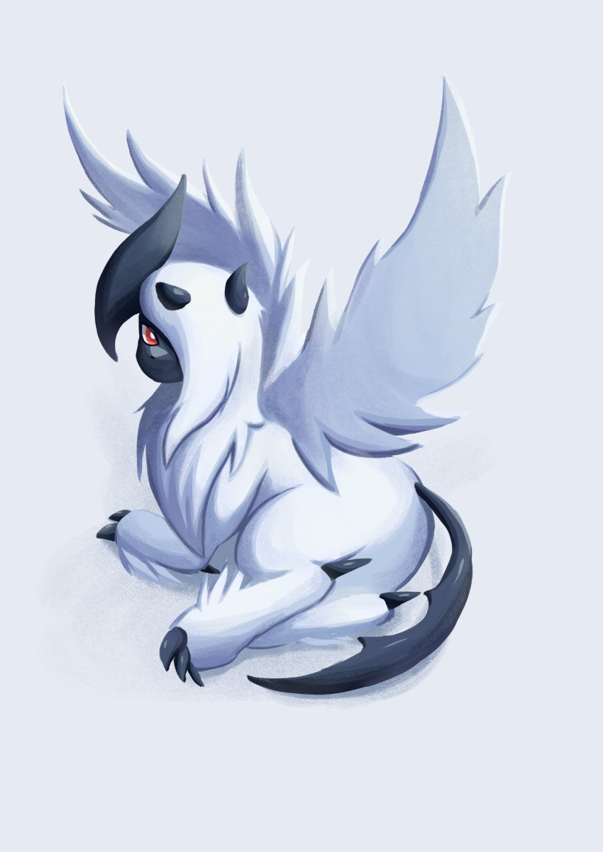 Safebooru - absol animal focus bright pupils claws forehead jewel hair ...