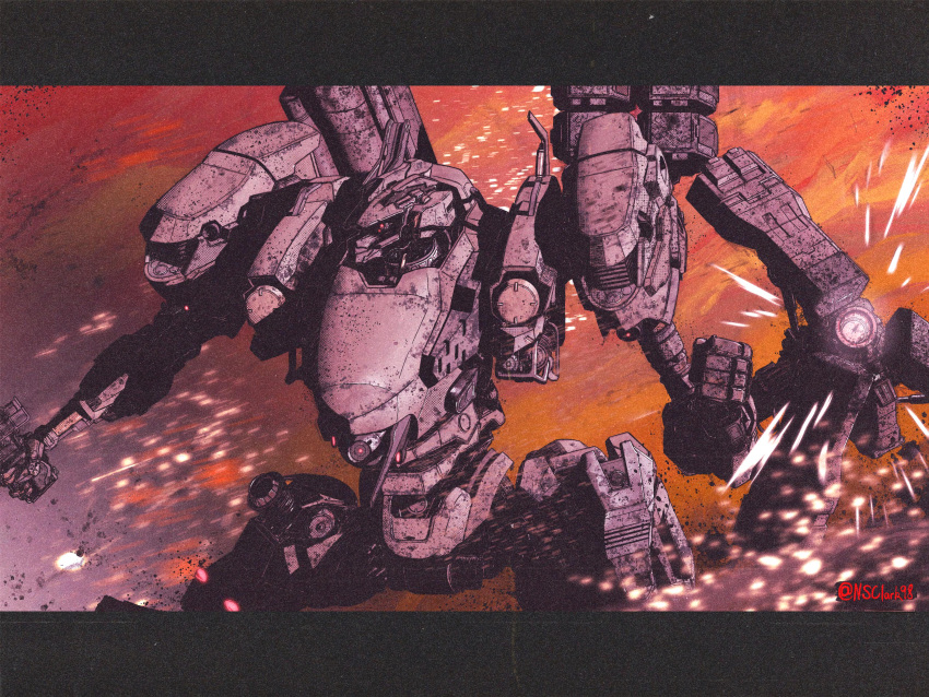 Safebooru - absurdres arm cannon armored core armored core 6 clenched ...