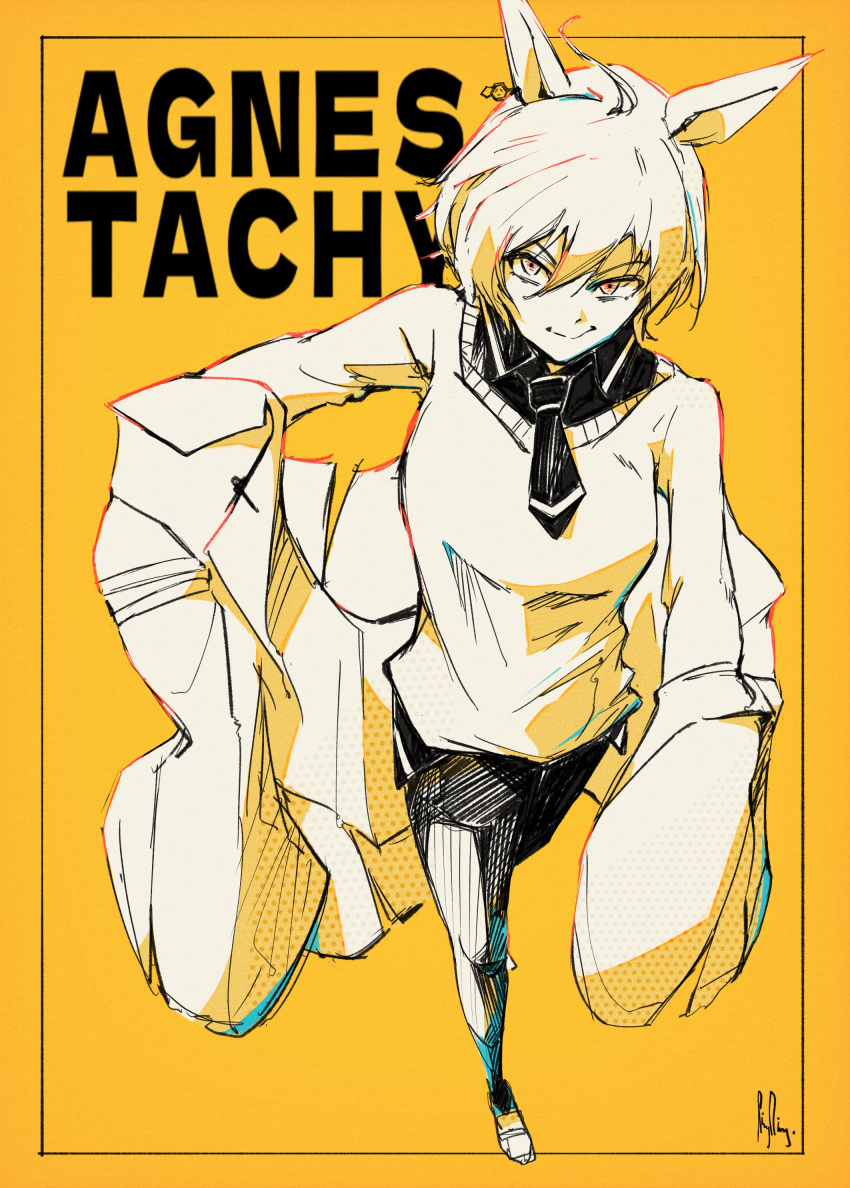 Safebooru - 1girl absurdres agnes tachyon (umamusume) ahoge animal ears breasts character name ...