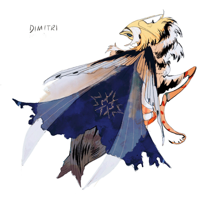 Safebooru - animalization antennae arthropod limbs blue cape blue eyes ...