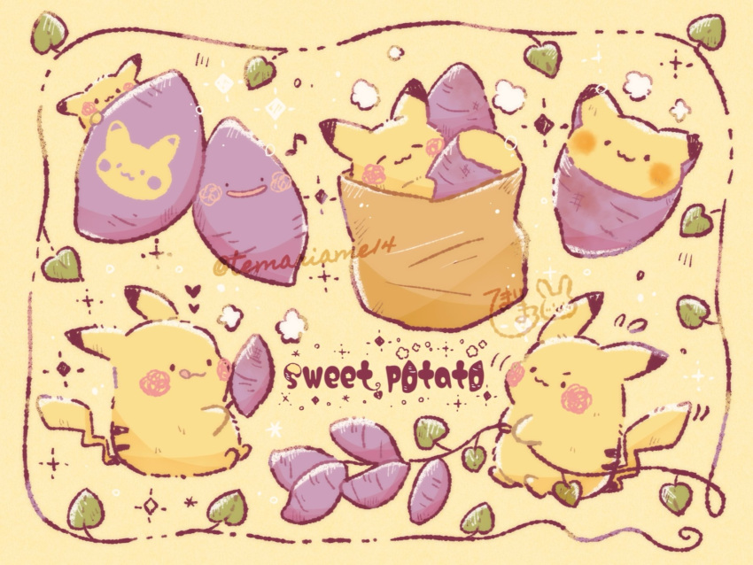 Safebooru - bag black eyes closed mouth ditto food heart highres hug ...