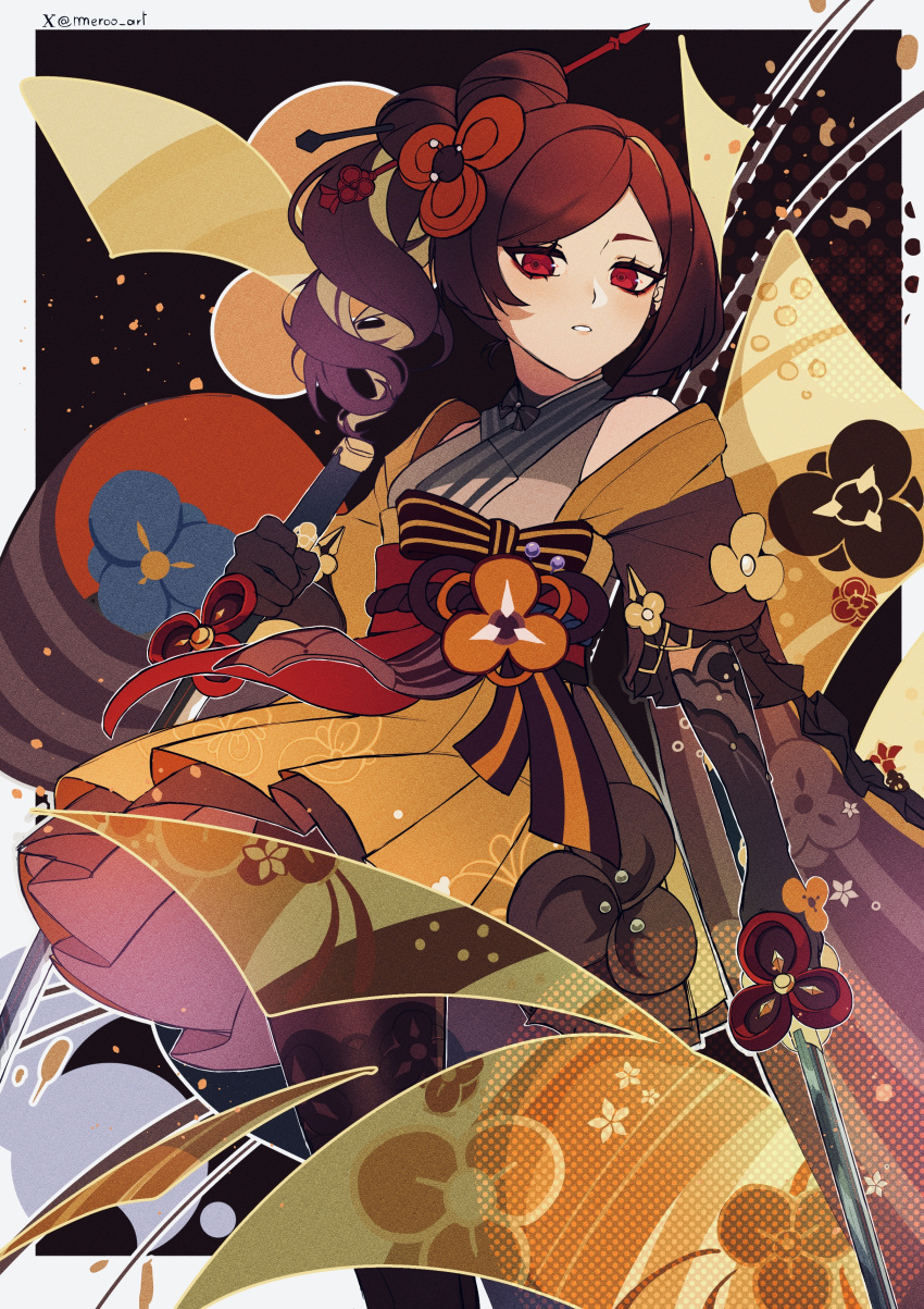 Safebooru - 1girl absurdres artist name black gloves black pantyhose black thighhighs blonde ...