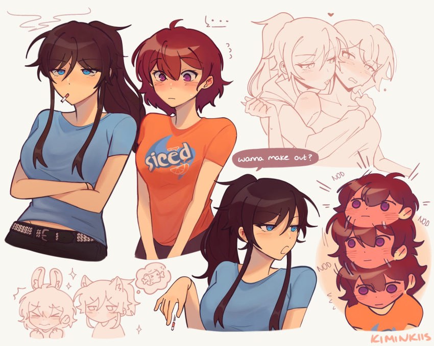 Safebooru - >