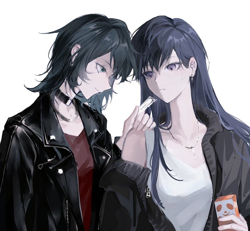 Safebooru - 2girls absurdres bang dream! bang dream! it's mygo!!!!! black choker black hair ...