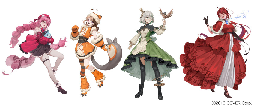Safebooru - absurdres animal ears braid cat girl cat tail cecilia ...