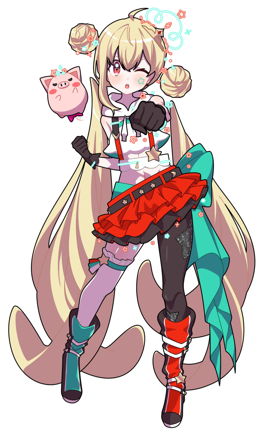 Safebooru - 1girl :o absurdres ahoge asymmetrical legwear bare ...
