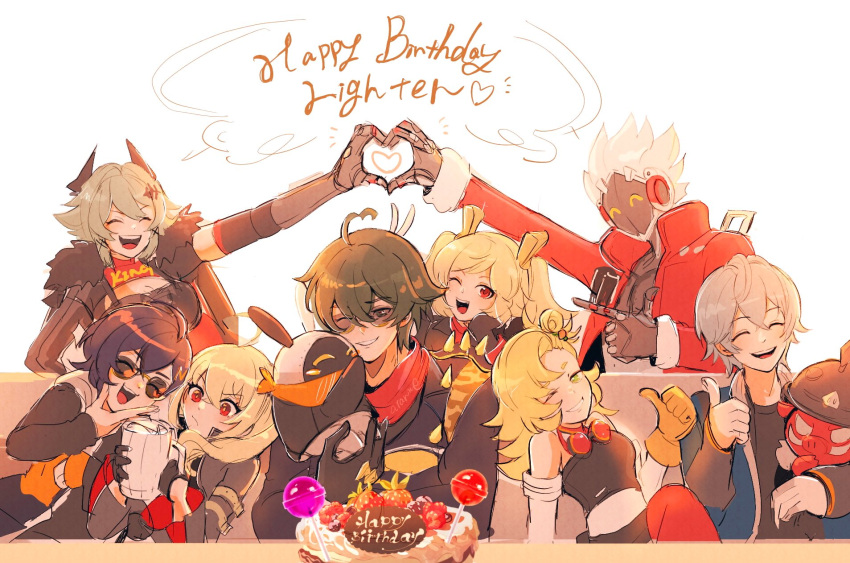 Safebooru - 3boys 5girls ^ ^ bangboo (zenless zone zero) belle (zenless ...