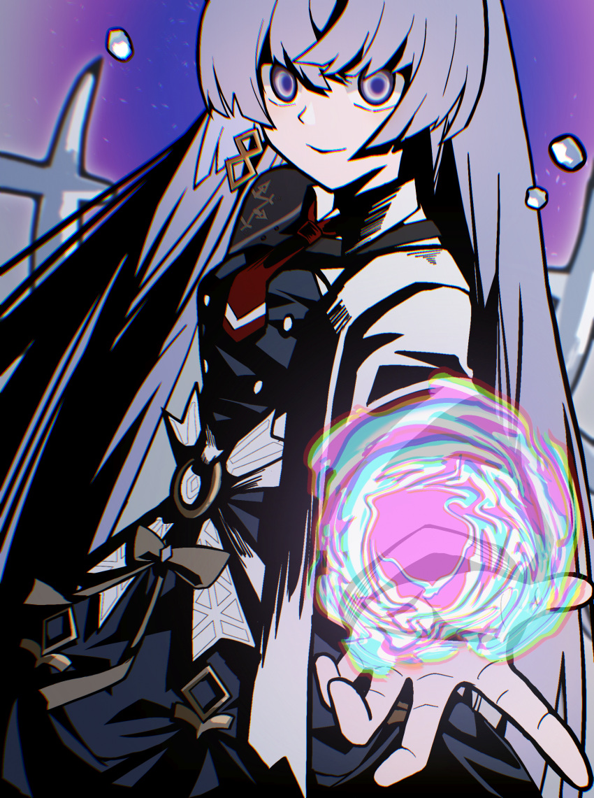 Safebooru - 1girl absurdres arcaea energy energy ball eternalcompass ...