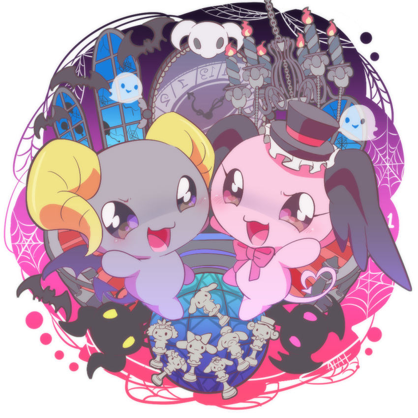 Safebooru - 1boy 1girl azuki (cinnamoroll) berry (sanrio) black skin ...