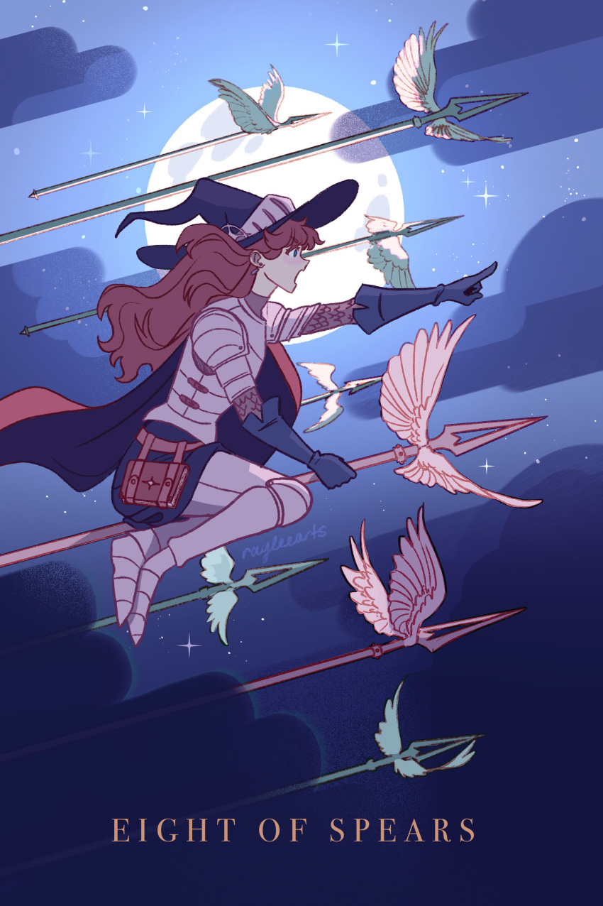 Safebooru - 1girl absurdres armor belt blue eyes blue gloves blue skirt blush book book holster ...