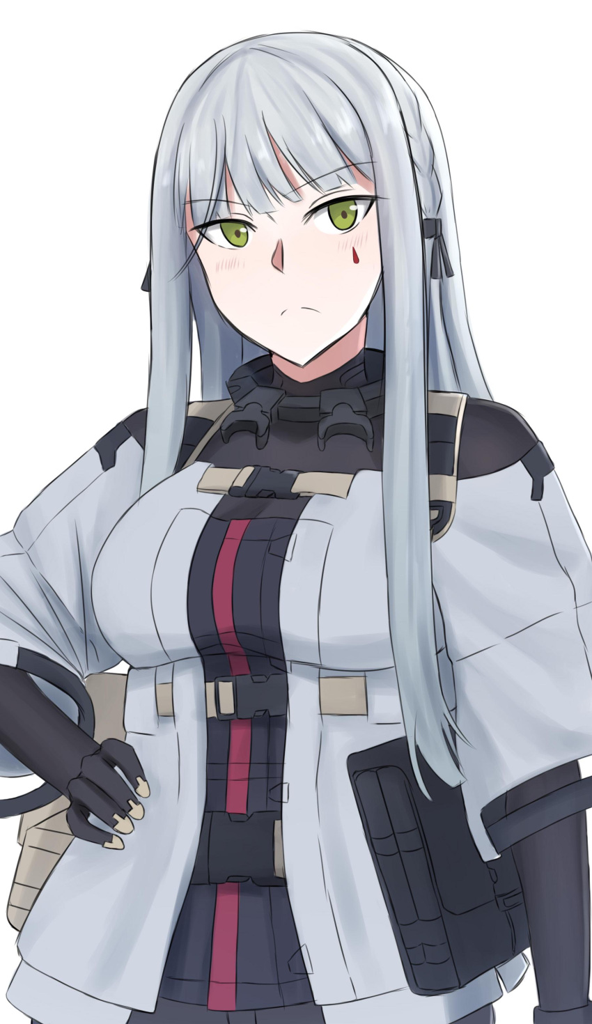 Safebooru - 1girl costume switch girls frontline hk416 (girls frontline) long hair rpk-16 (girls ...
