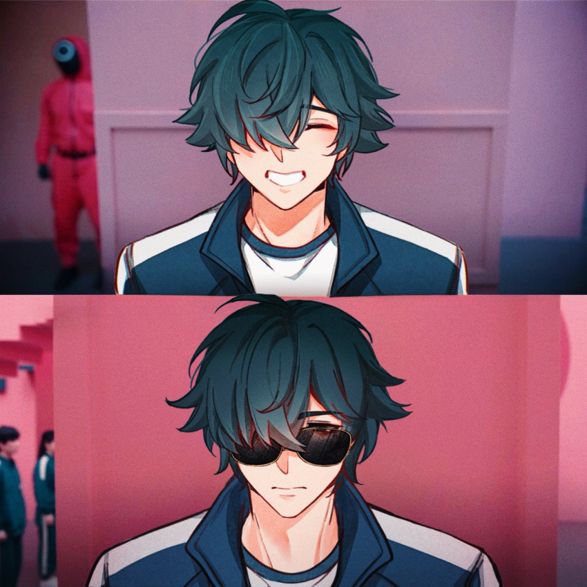 Safebooru 1girl 1other 2boys Closed Eyes Closed Mouth Frown safebooru-1girl-1other-2boys-closed-eyes-closed-mouth-frown