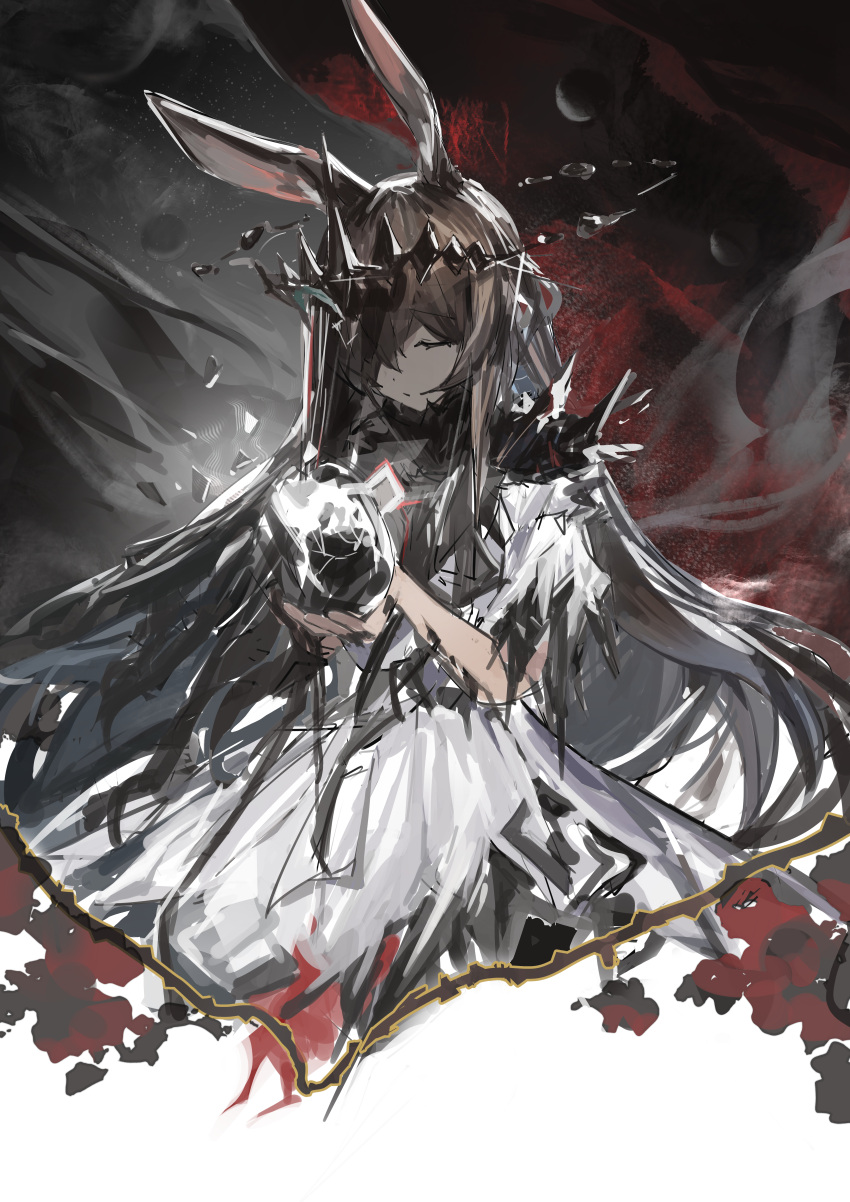 Safebooru - 1girl absurdres amiya (arknights) amiya (demon king ...