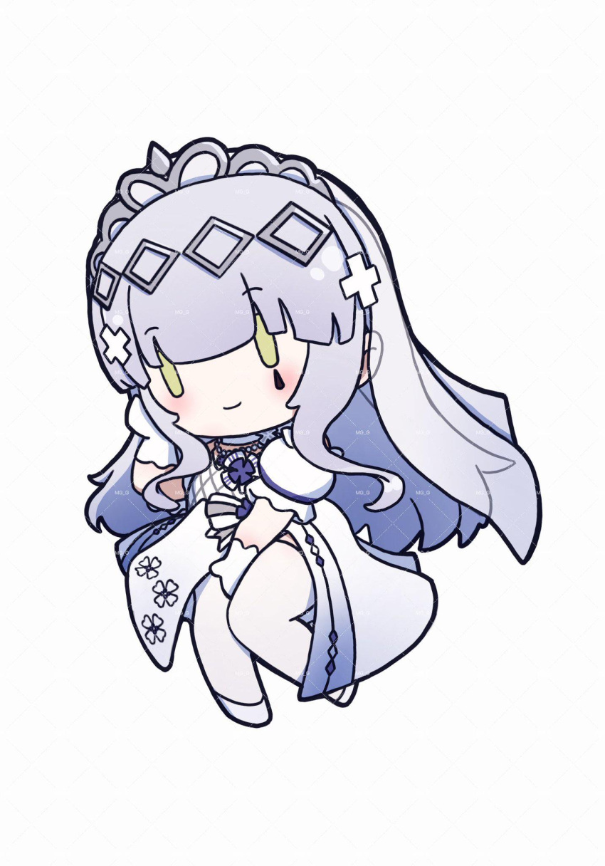 Safebooru - 1girl chibi girls frontline hk416 (girls frontline) long ...