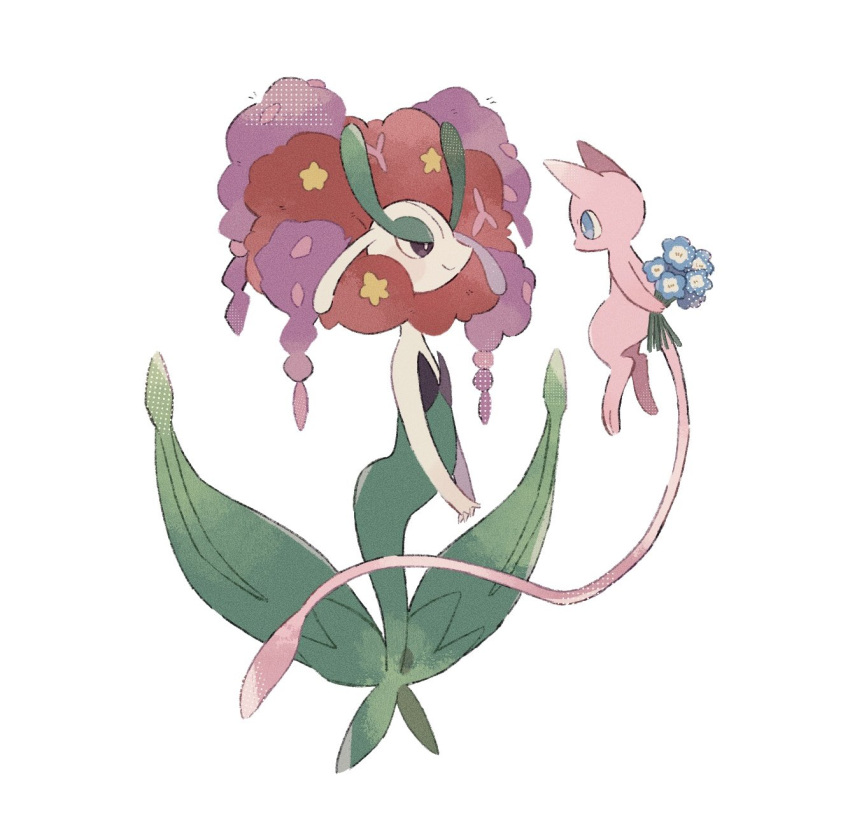 Safebooru - black eyes blue eyes blue flower bouquet bright pupils ...