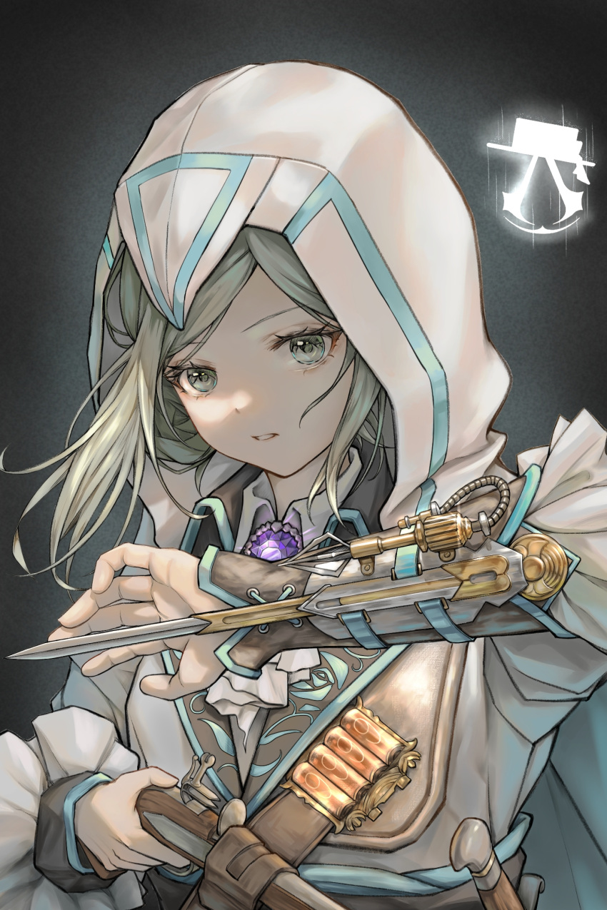 Safebooru - 1girl antique firearm ascot assassin's creed (series ...