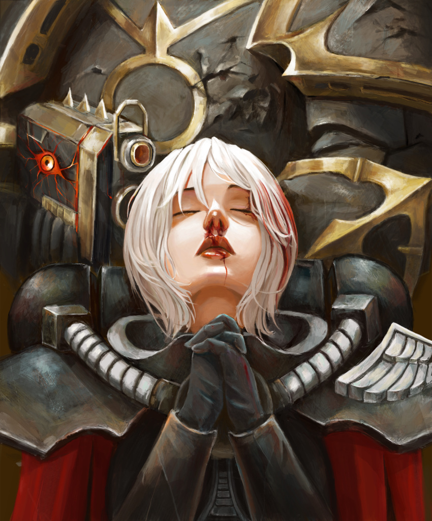 Safebooru 1boy 1girl Absurdres Adepta Sororitas Adeptus Astartes 2828