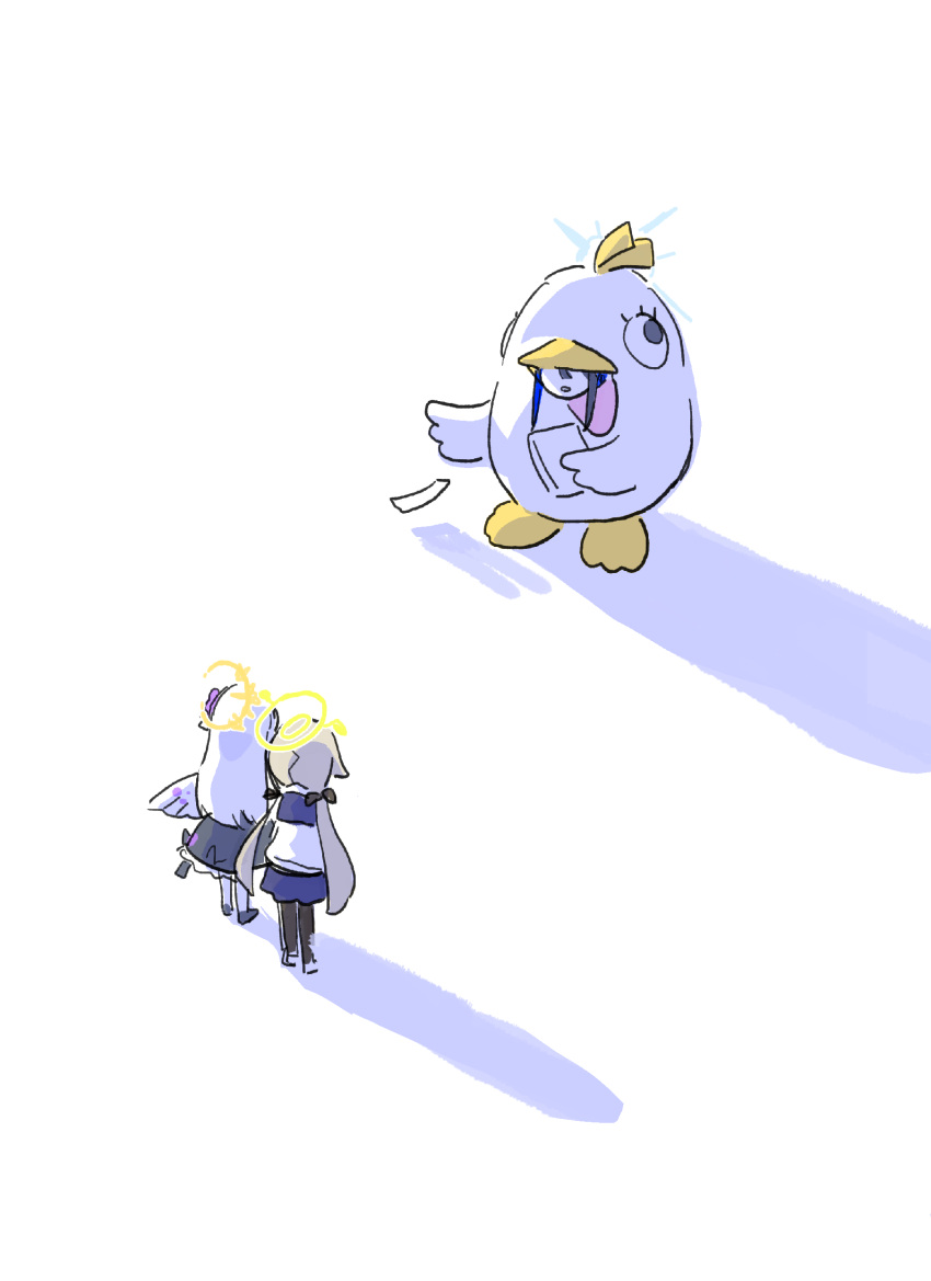 Safebooru - 3girls absurdres azusa (blue archive) blue archive caught ...