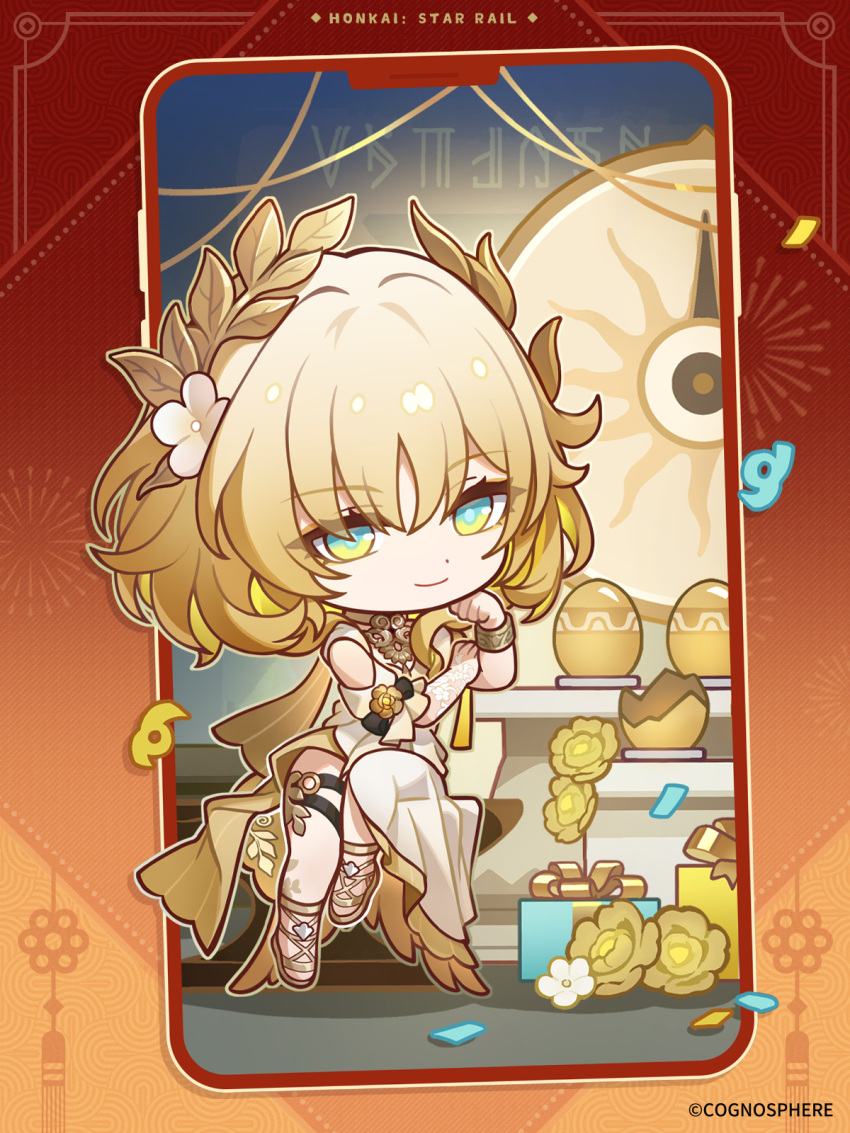 Safebooru - 1girl aglaea (honkai: star rail) ancient greek clothes ...