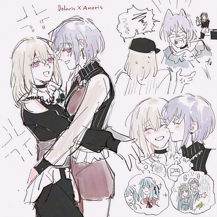 Safebooru - 3girls amoris (bang dream!) anger vein bang dream! bang dream! it's mygo ...