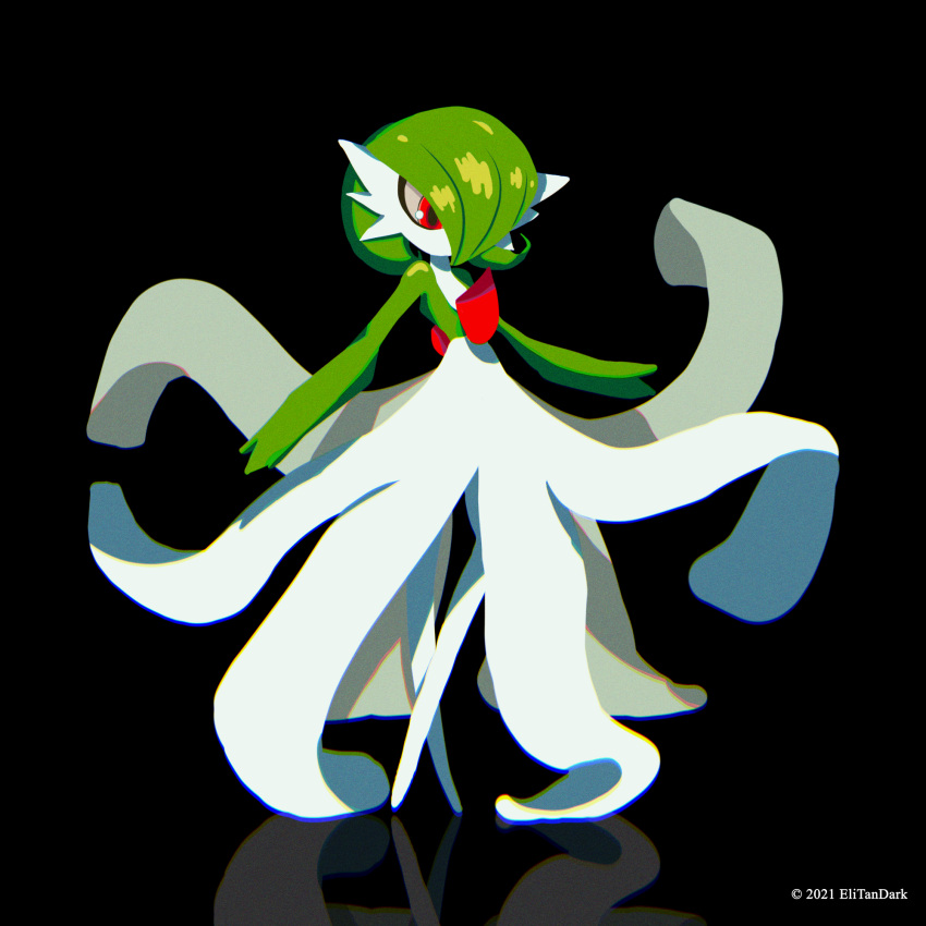 Safebooru - artist name black background bob cut colored skin dress ...