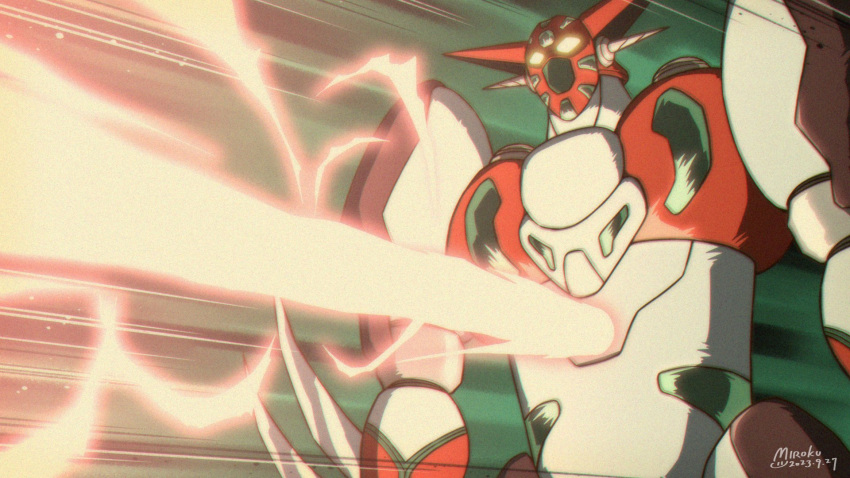 Safebooru - arm blade armor energy beam getter beam getter robo glowing ...