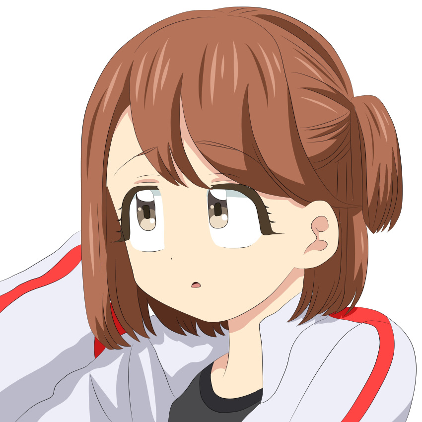 Safebooru - 1girl absurdres ase shibuki brown eyes brown hair grey ...