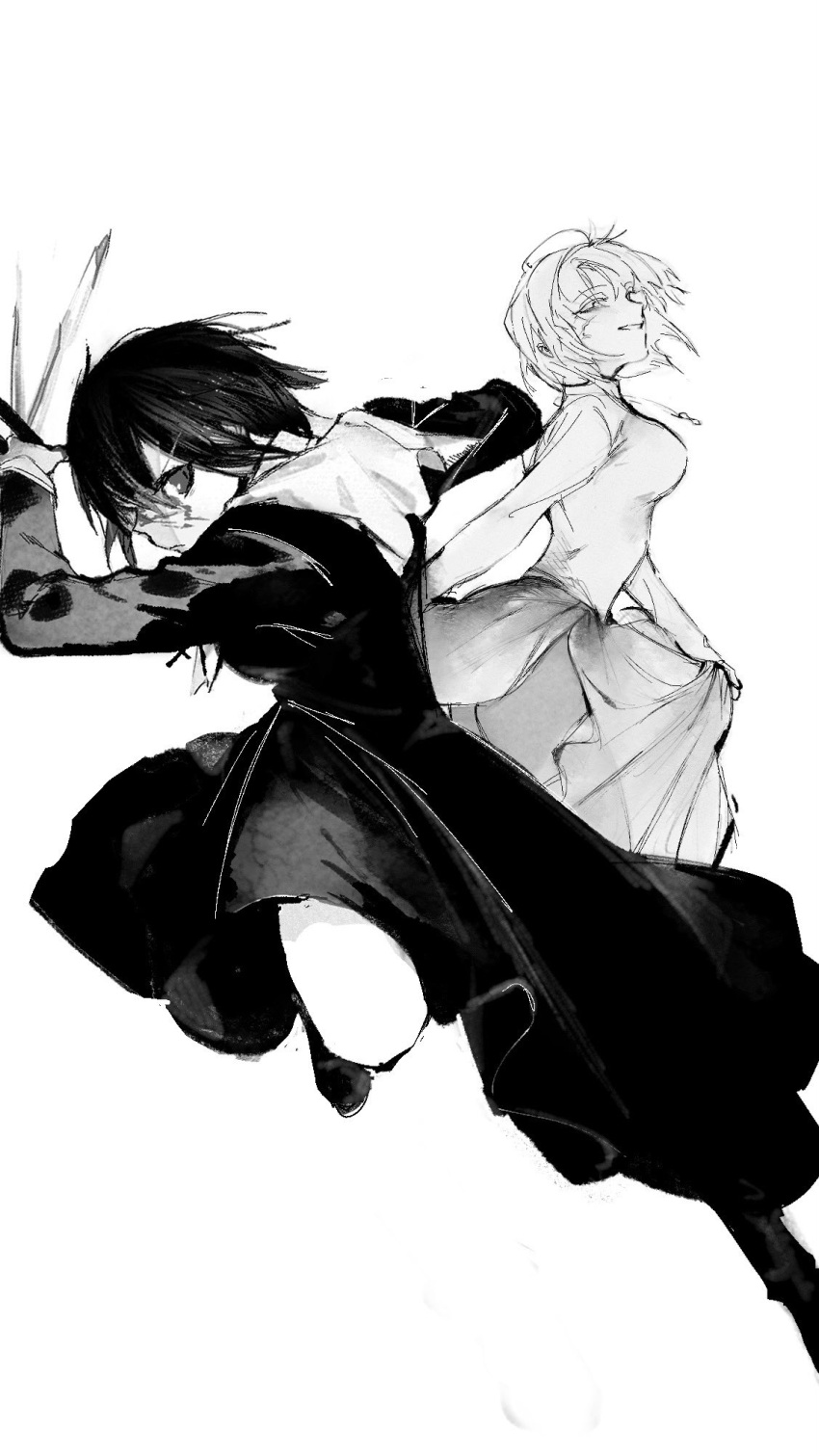 Safebooru - ahoge angry arcueid brunestud ass black keys (type-moon ...