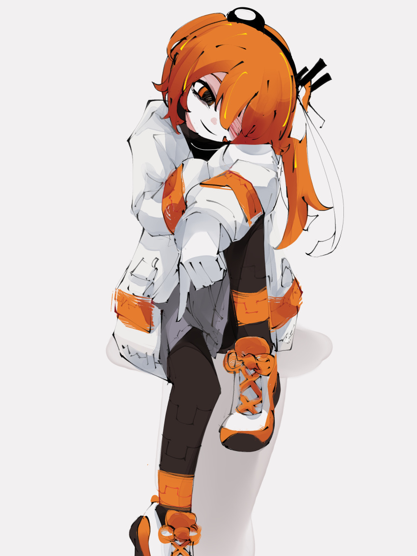 Safebooru - 1girl a.i. voice absurdres adachi rei bandage over one eye ...