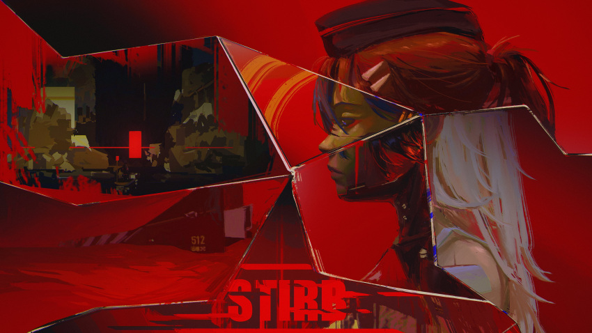 Safebooru - absurdres alina seo ariane yeong blue eyes blue hair elster ...