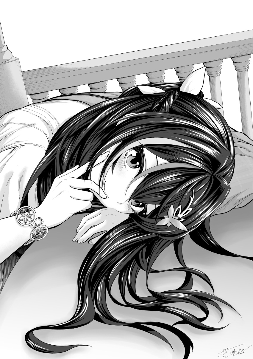 Safebooru - 1girl absurdres azki (4th costume) (hololive) azki (hololive) blush bracelet closed ...