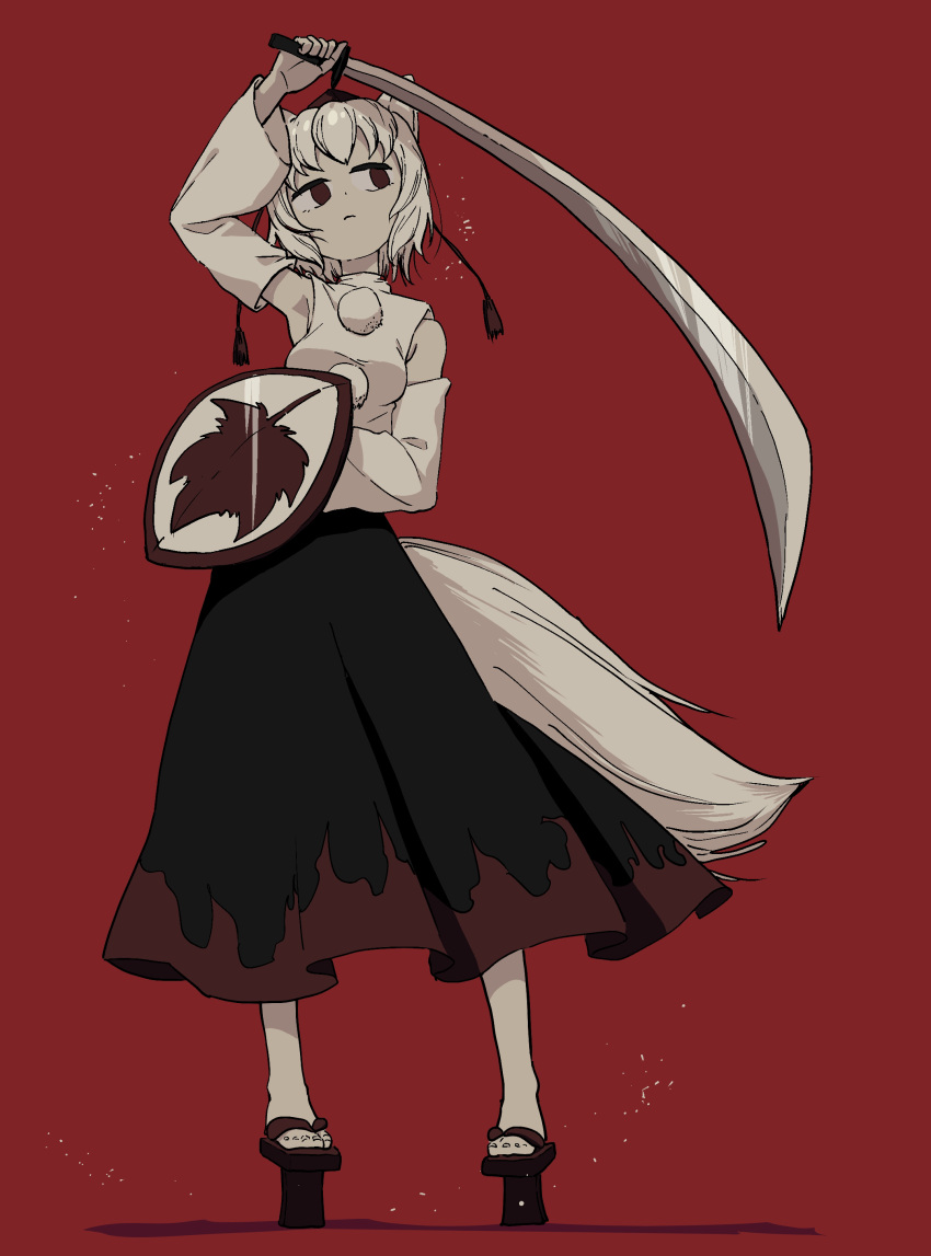 Safebooru - 1girl absurdres animal ears black skirt closed mouth ...