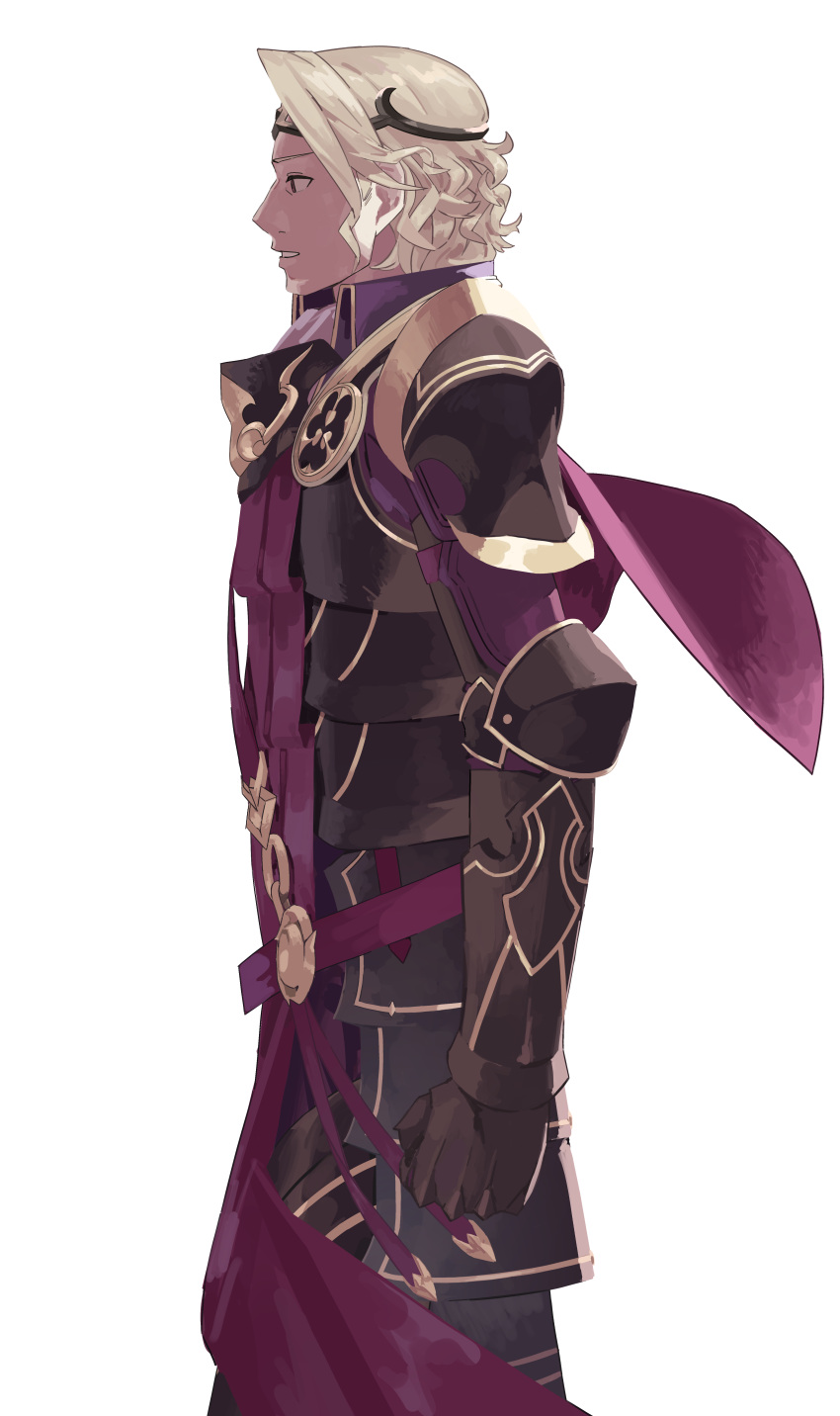 Safebooru - 1boy absurdres aristocratic clothes armor black armor ...
